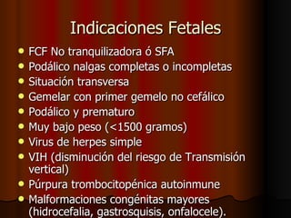 Cesarea Y Forceps | PPT