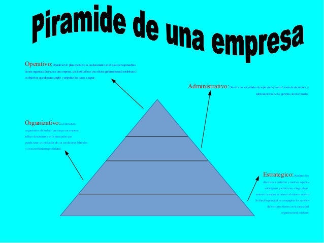 Piramide Organizacional