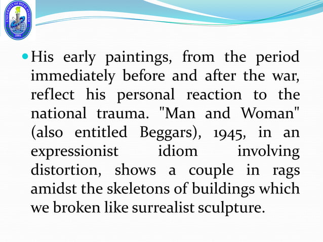 Cesar Torrente Legaspi | PPTX | Modern Art | Fine Art