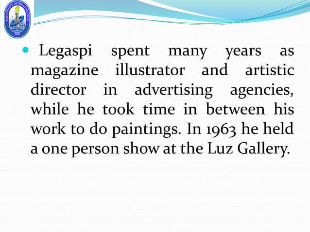 Cesar Torrente Legaspi | PPTX | Modern Art | Fine Art