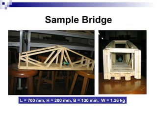 CES Bridge Building Rules & Tips 2010 | PPT