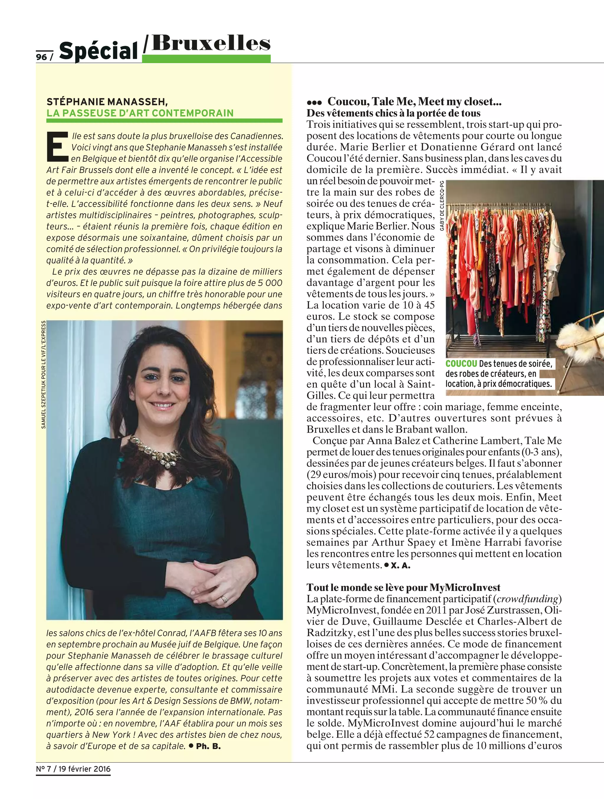 LeVif/L'Express - Ces bruxellois qui font le buzz | PDF