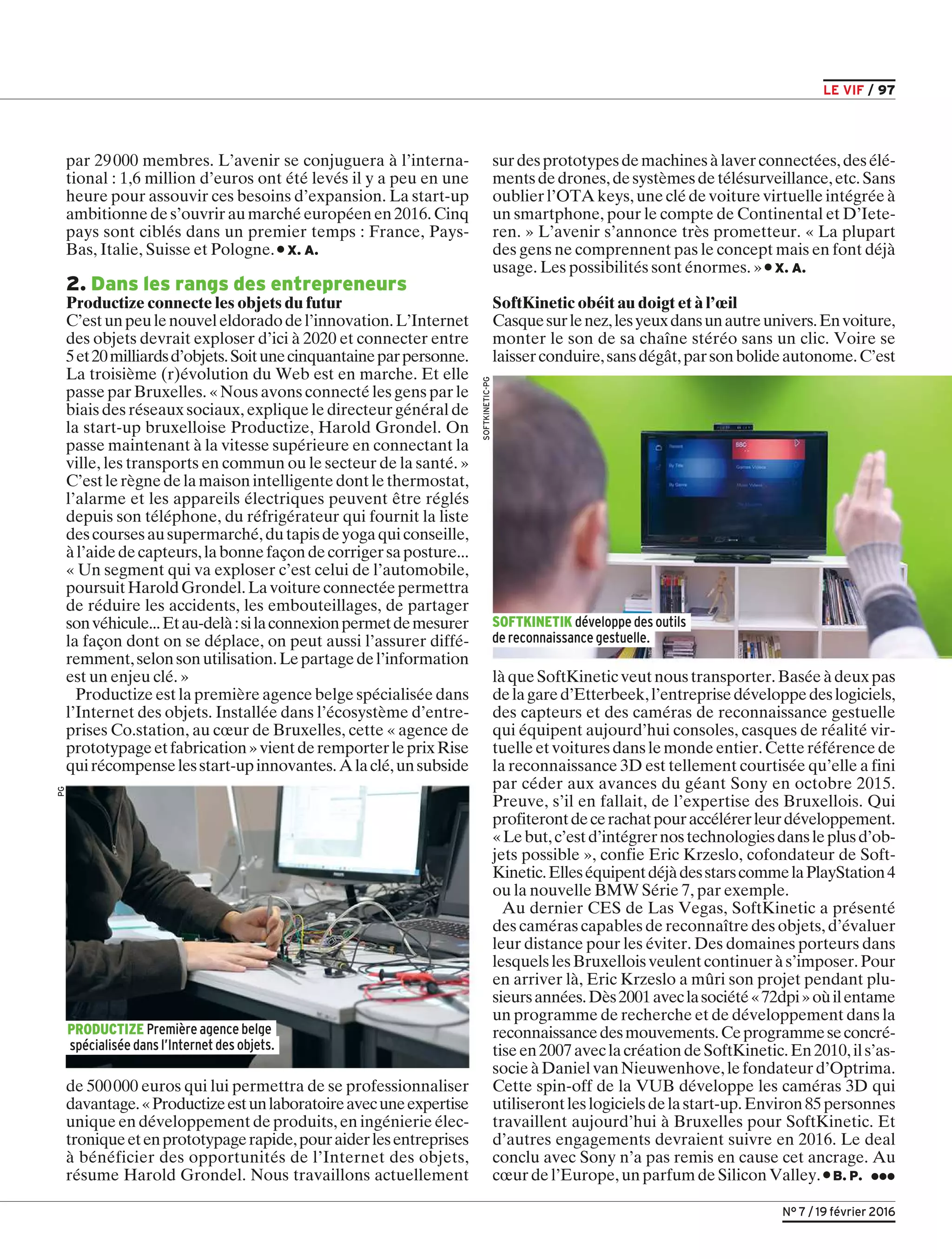 LeVif/L'Express - Ces bruxellois qui font le buzz | PDF