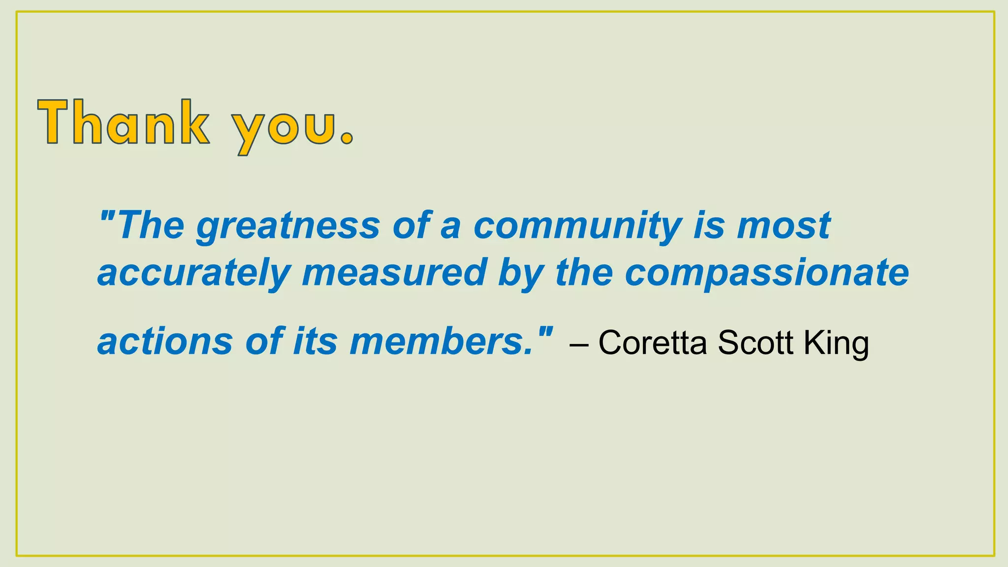 Community Dynamics and Community Actions | PPTX