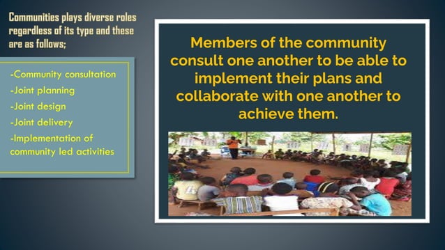 Community Dynamics and Community Actions | PPTX