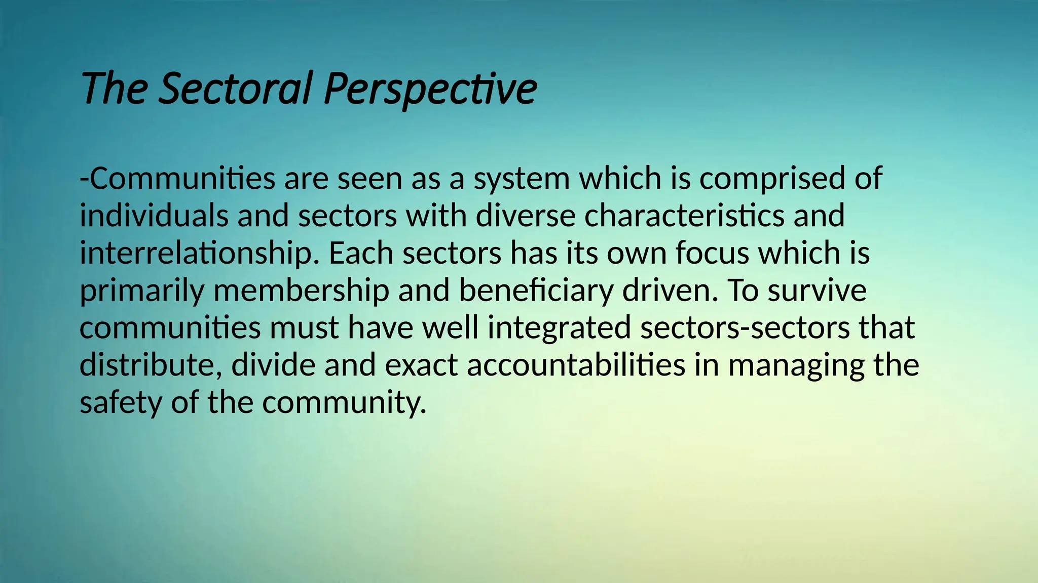 CESC-LESSON-3.pptx community perspective | PPTX