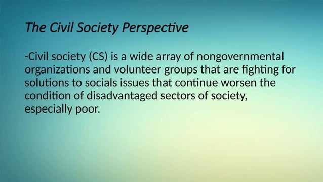 CESC-LESSON-3.pptx community perspective | PPTX | Environment | Science