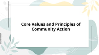 CESC_COMMUNITY ACTION PLAN , a community engagement about student | PPTX