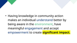 CESC_Lesson 2_imPORTANCE OF cOMMUNITY ACTION.pptx