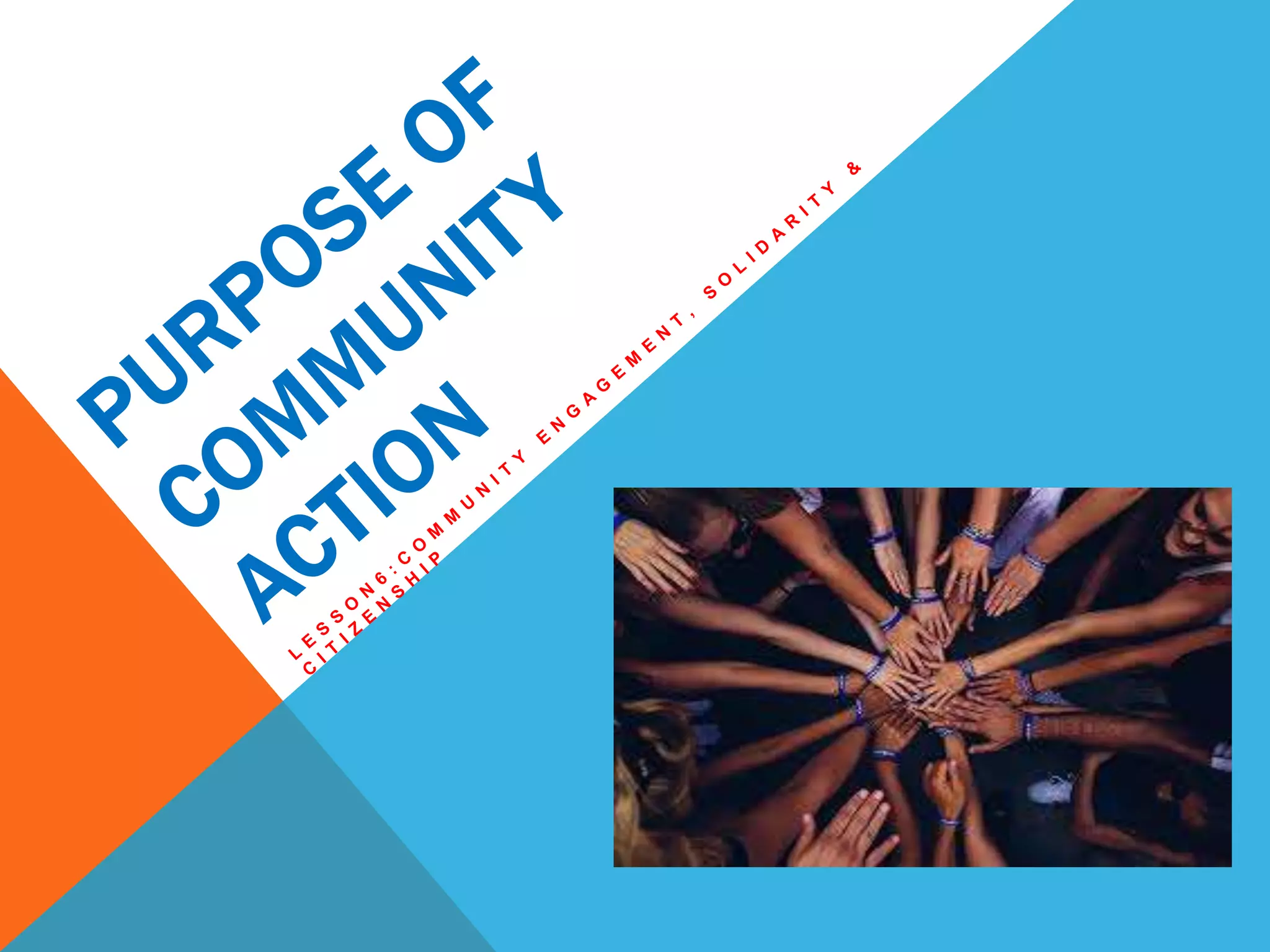 Purpose of Community Action | PPTX