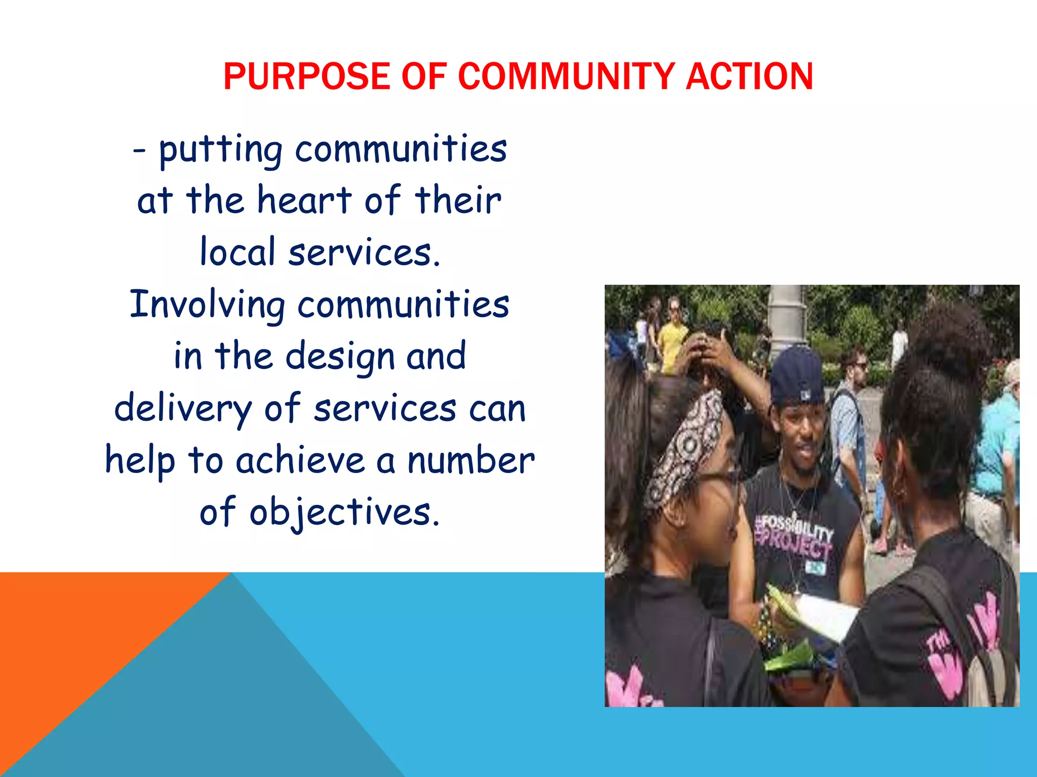 Purpose of Community Action | PPTX