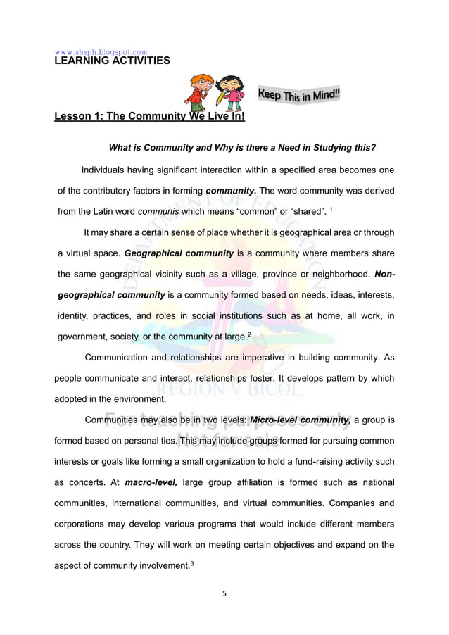 CESC Module 1.pdf | Business | Business and Finance