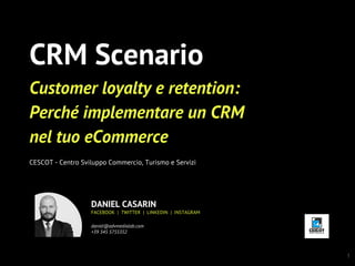 Customer loyalty e retention: Perché implementare un CRM nel tuo ...