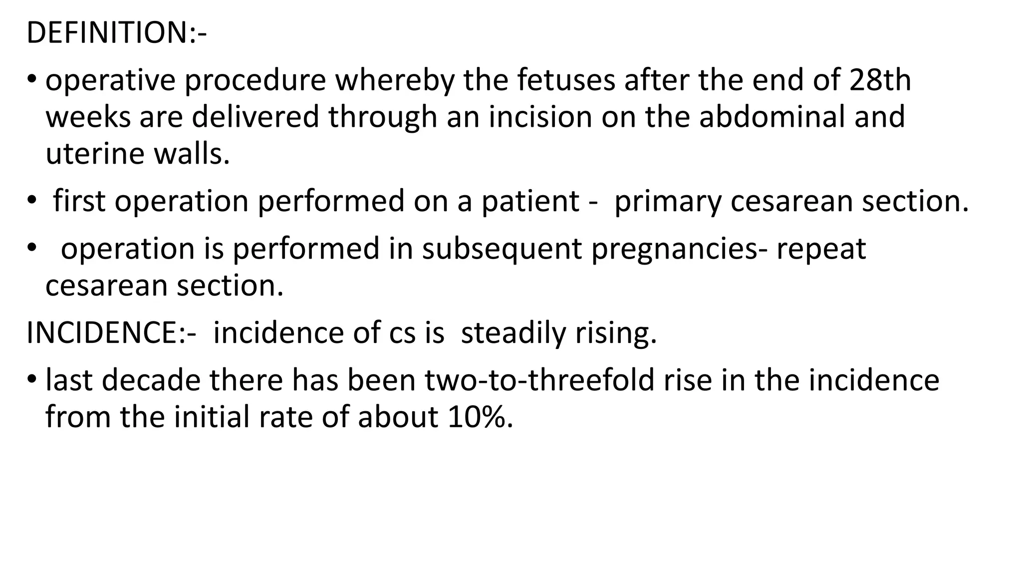 Ceserian sections | PPTX