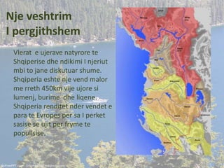 Ceshtjet mjedisore ujore | PPTX