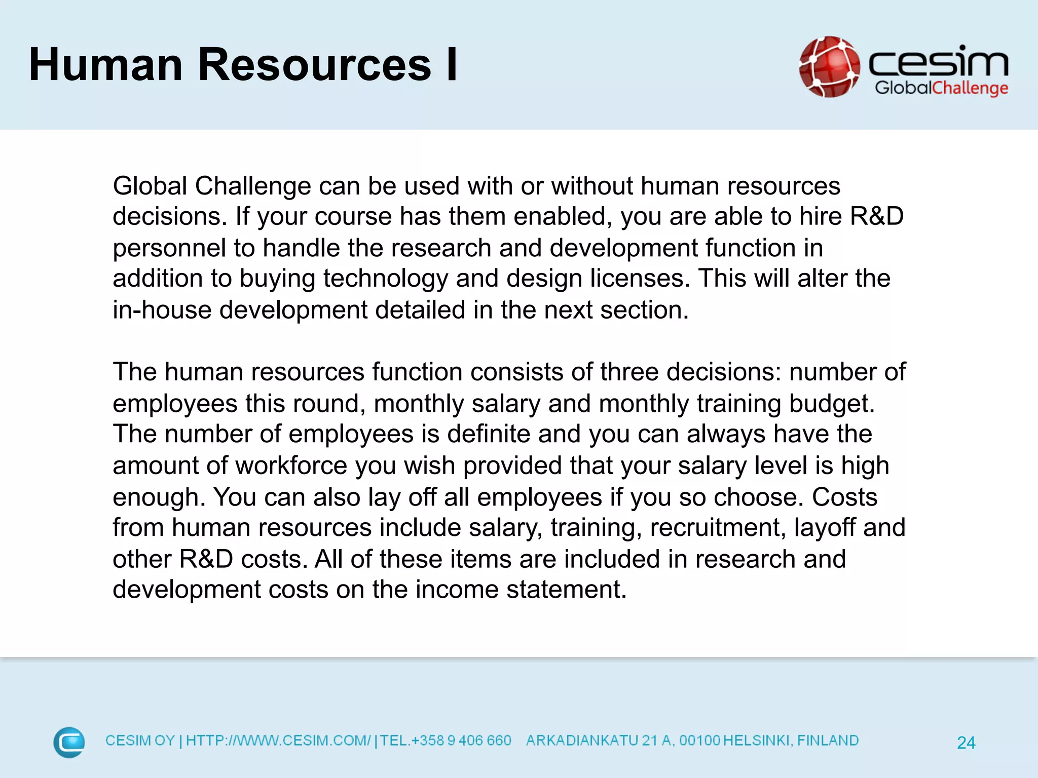 Cesim Global Challenge International Business Simulation and Strategy ...