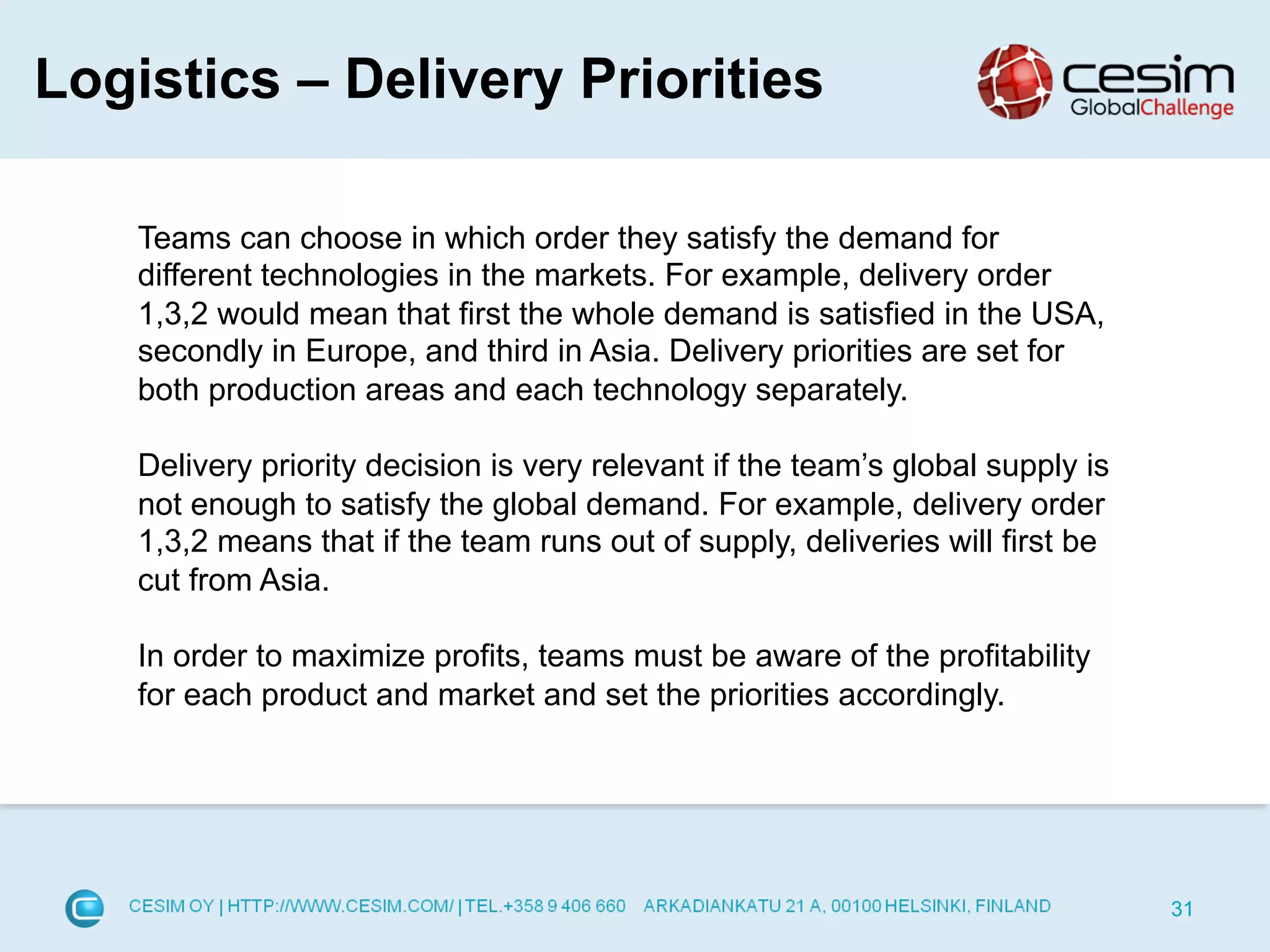 Cesim Global Challenge International Business Simulation and Strategy ...