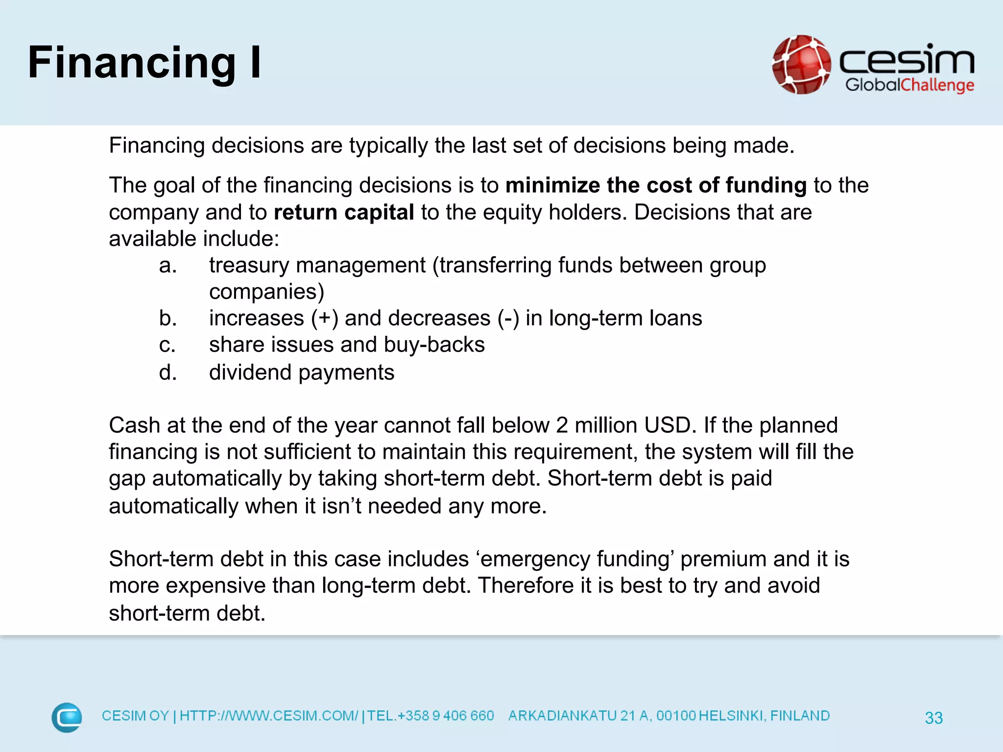 Cesim Global Challenge International Business Simulation and Strategy ...
