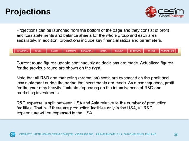 Cesim Global Challenge International Business Simulation and Strategy ...