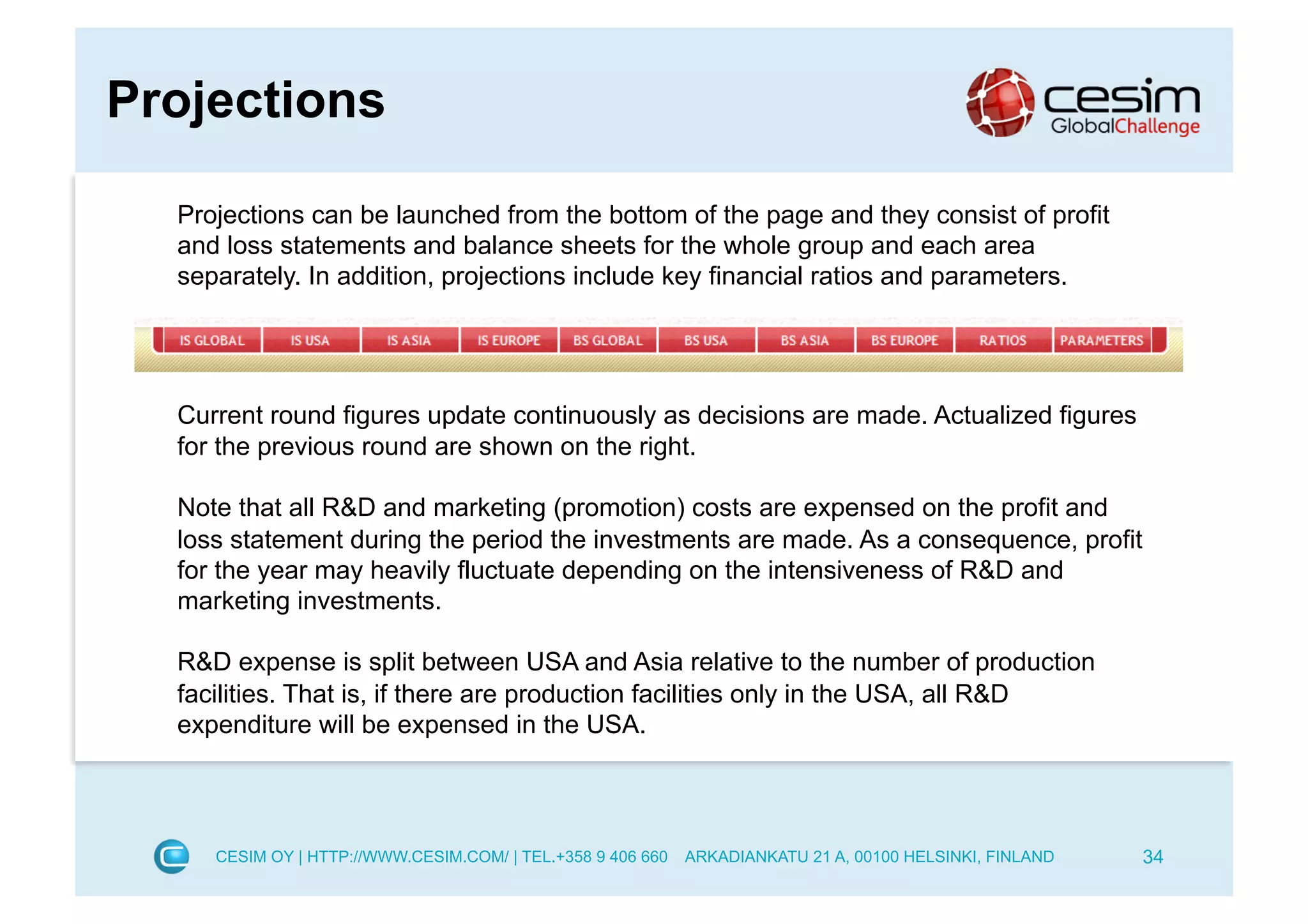 Cesim Global Challenge Introduction | PDF