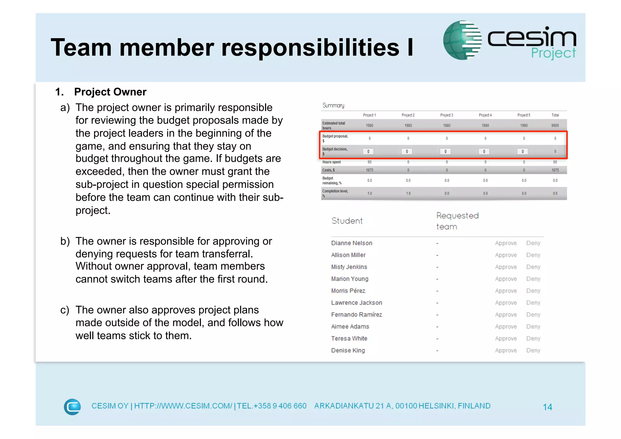 Cesim Project Project Management Simulation Game Guide Book Pdf Simulation Video Games