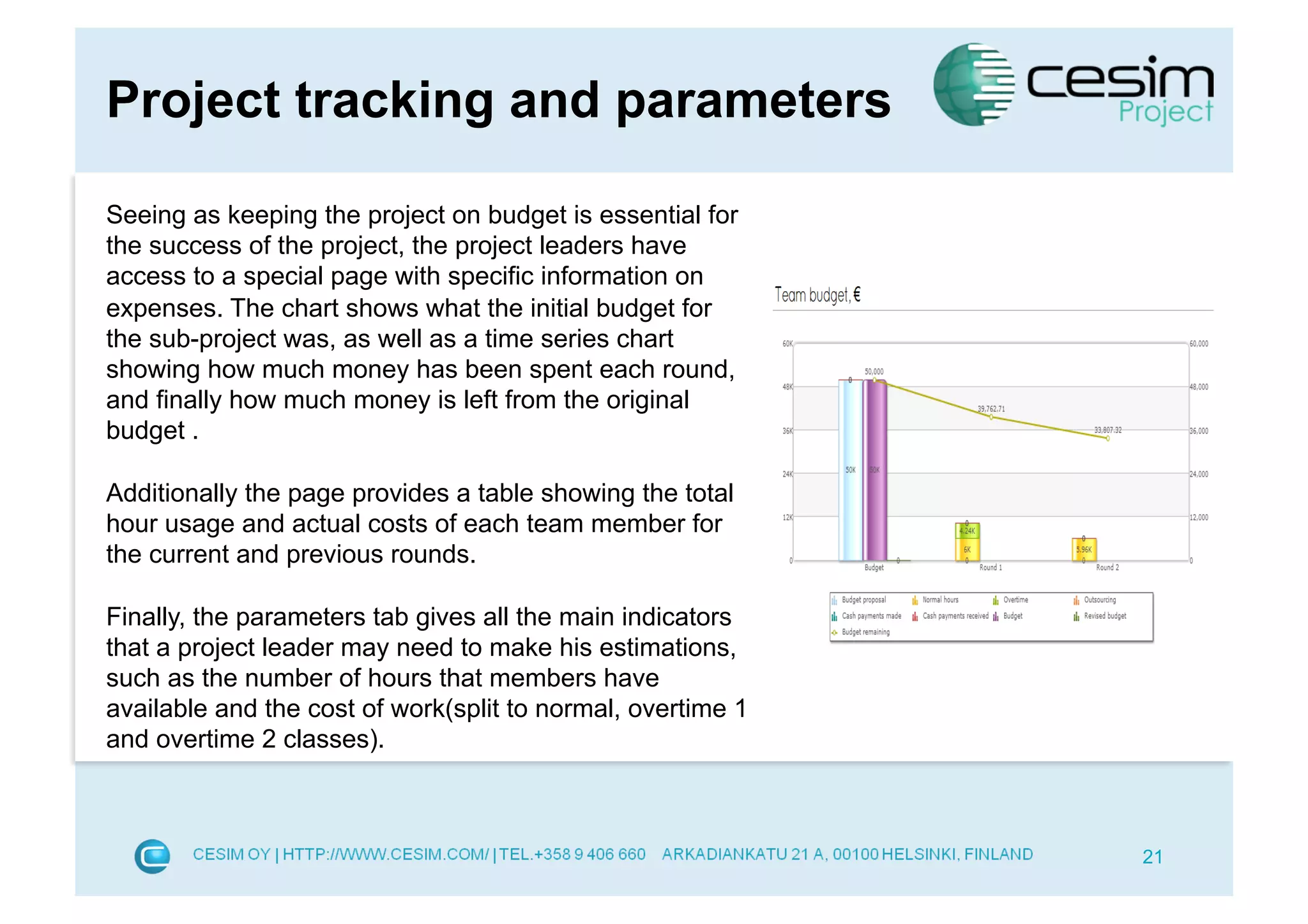 Cesim Project Project Management Simulation Game Guide Book | PDF