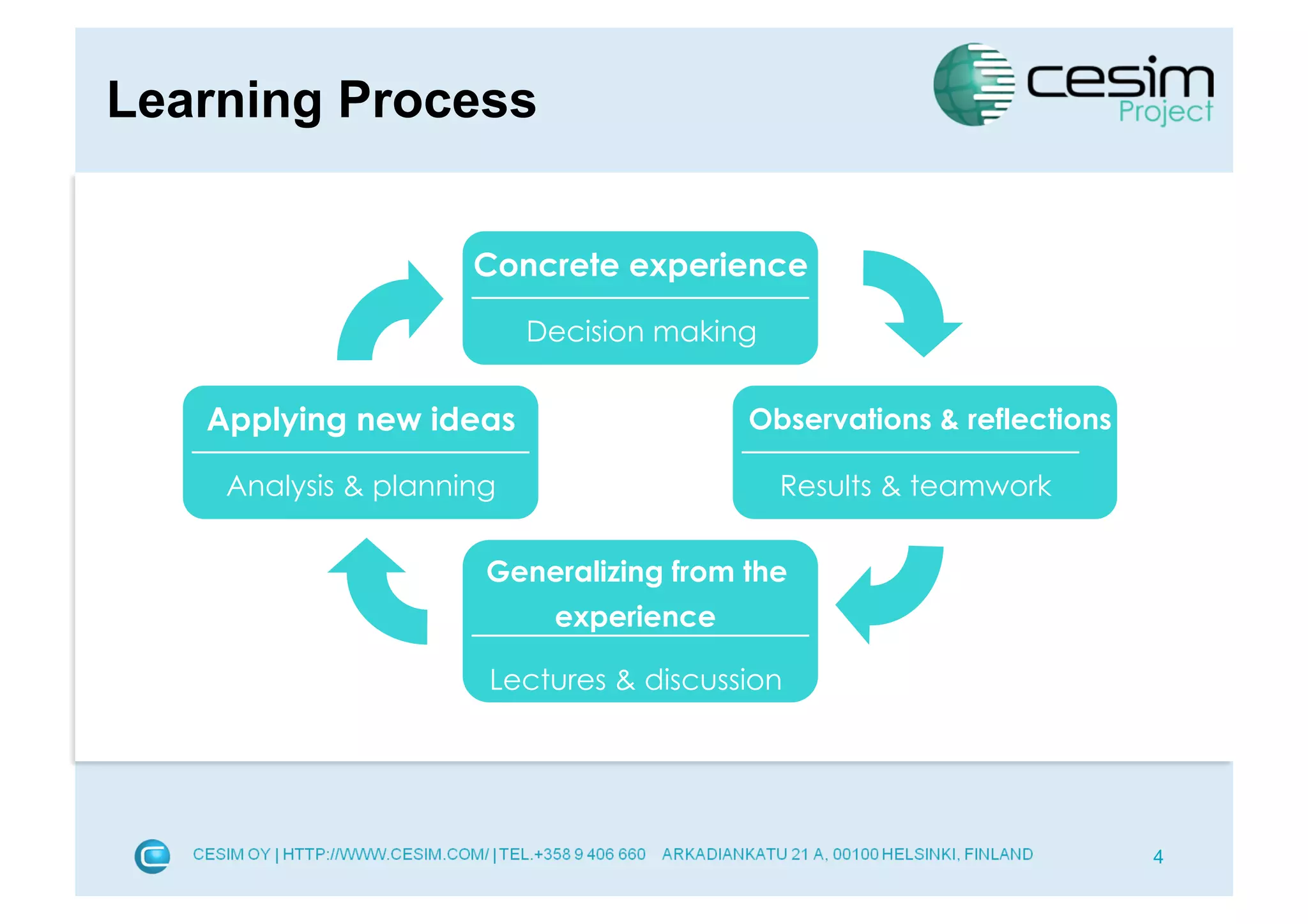 Cesim Project Project Management Simulation Game Guide Book | PDF