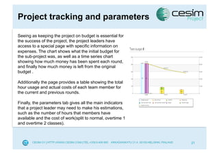 Cesim Project Project Management Simulation Game Guide Book | PDF