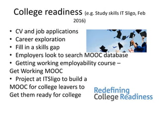 MOOCs for Secondary School Students | PPTX