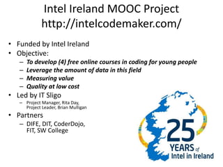 MOOCs for Secondary School Students | PPTX