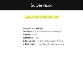 Centralized Supervisor Interface | PDF