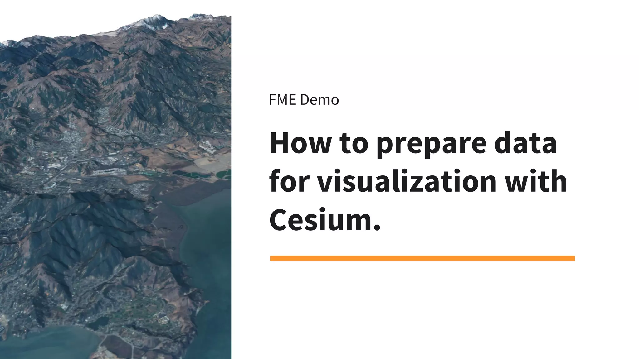 Visualizing Data in a Web Browser with Cesium ion & FME | PDF