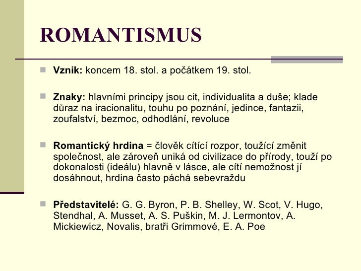 Romantismus
