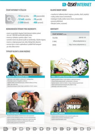 ČESKÝ INTERNET s.r.o. - základní informace | PDF