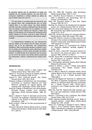 Cesárea,+histerectomía+obstétrica+e+histerorrafía | PDF
