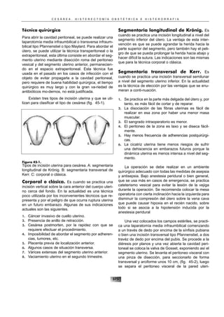 Cesárea,+histerectomía+obstétrica+e+histerorrafía | PDF