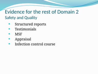 CESR overview and tips on how to supervise CESR doctors | PPTX