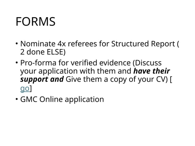 Emergency Medicine CESR Portfolio Updates | PPTX