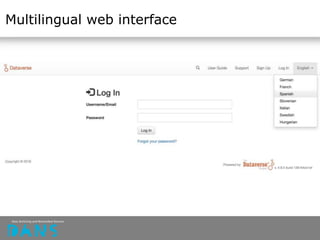 Persistent identifiers in DataverseEU project | PPTX | Databases | Computer Software and ...