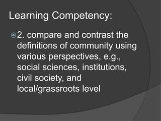 Cess lesson 2 sociological perspective | PPTX