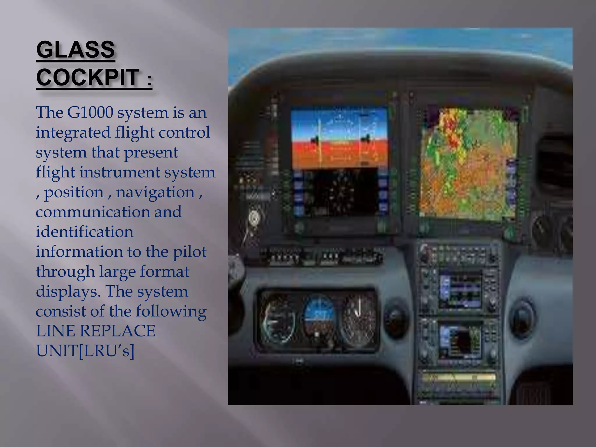 Cessna172 glass cockpit | PPTX