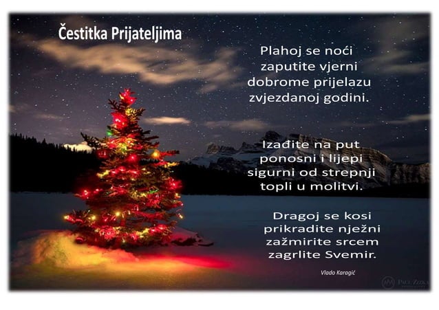 Cestitka Prijateljima | DOCX