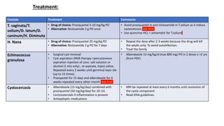 Cestoda Summary for Medical Parasitology | PPTX | Infectious Diseases ...