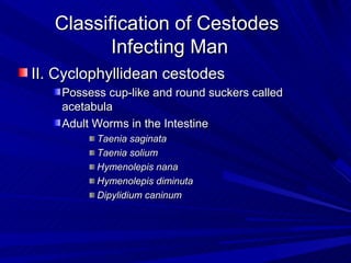 Cestodes | PPT