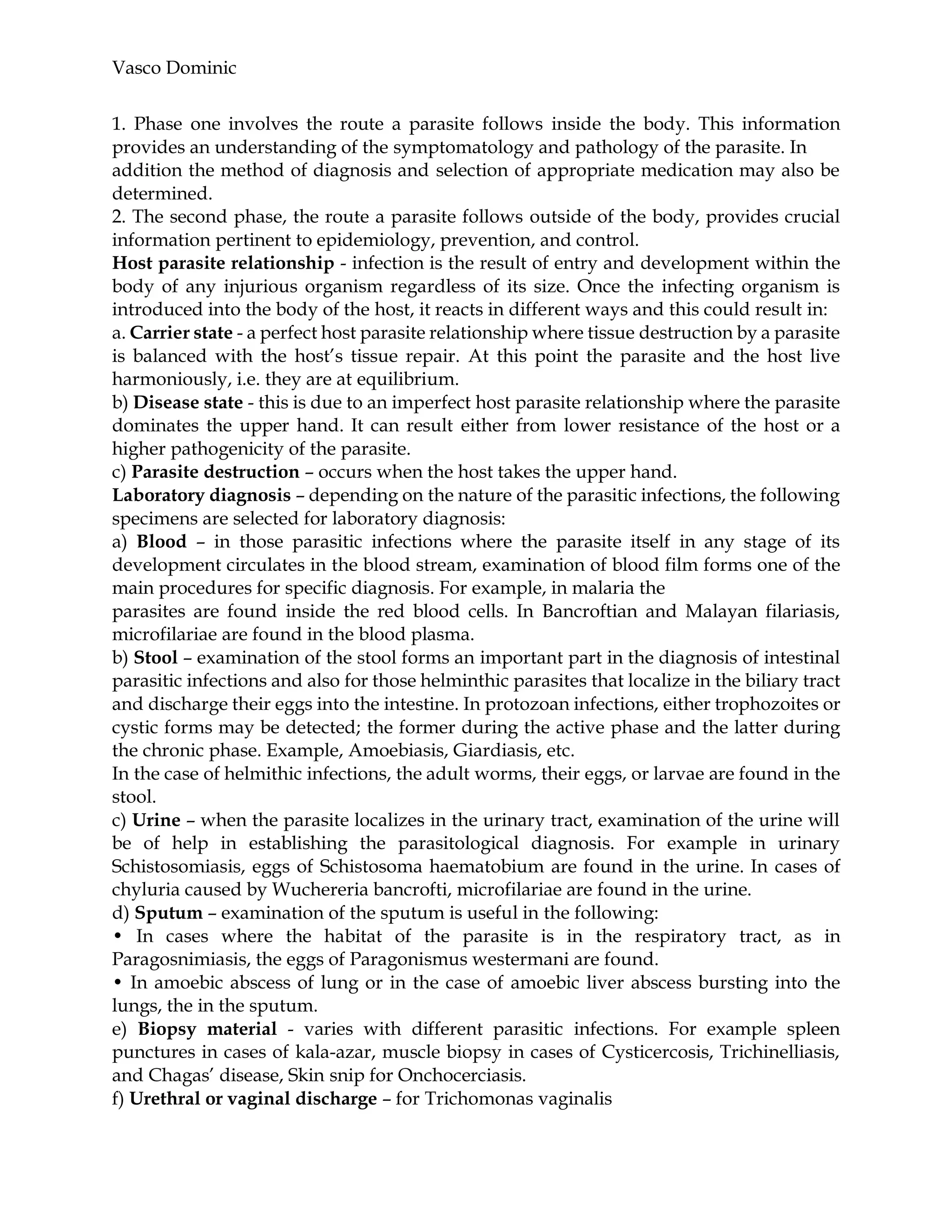 Cestodes and Protozoa | PDF