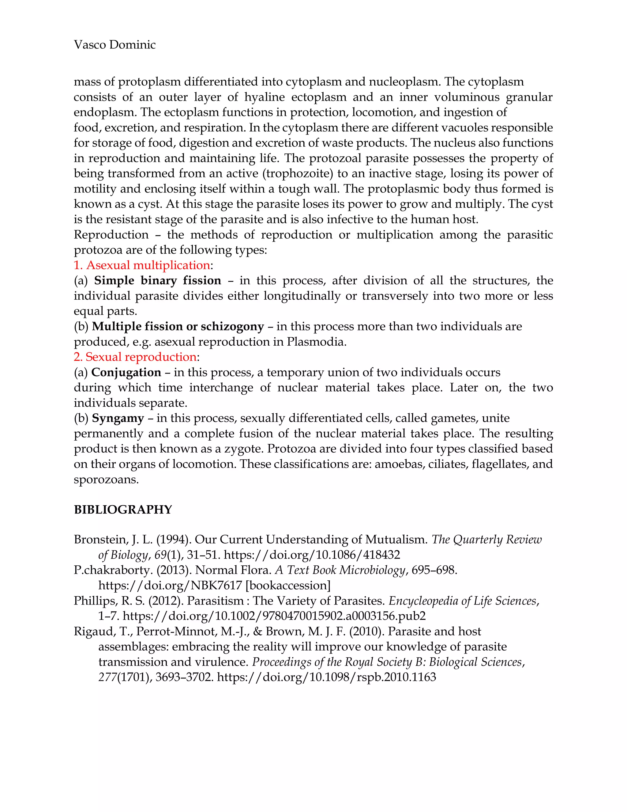 Cestodes and Protozoa | PDF