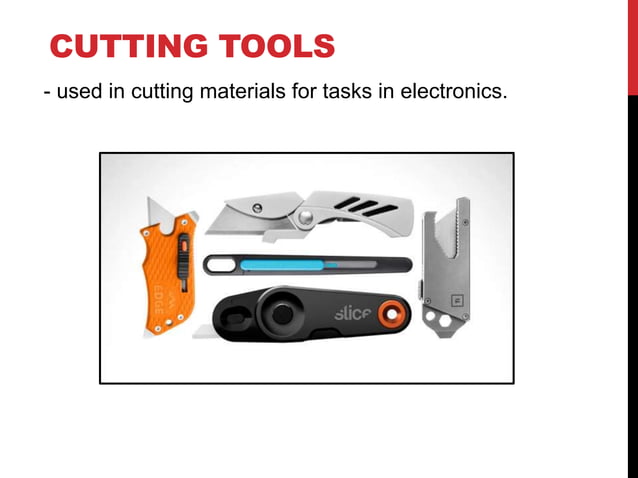 ELECTRONICS-GRADE 7-WEEK 1-USE OF HAND TOOLS | PPTX
