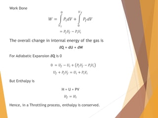 Throttling process and its application | PPTX