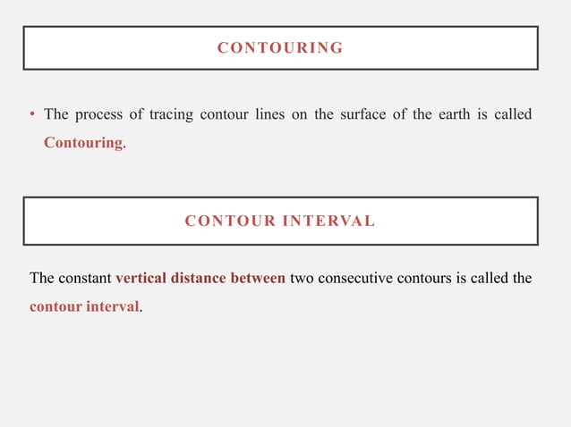 CET205 Module 1 Contouring.pdf | Maps & Navigation