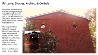 Cet 210 masonry wiki | PPTX